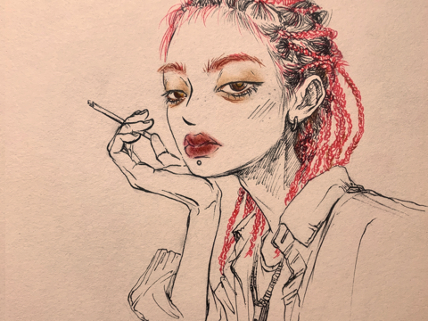 宅在家画画_Tala塔拉拉-站酷ZCOOL