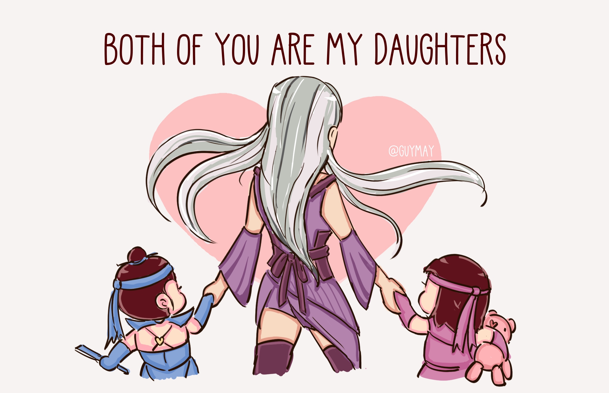 5.9 母亲节 真人快打 q版 _Guymay-站酷ZCOOL