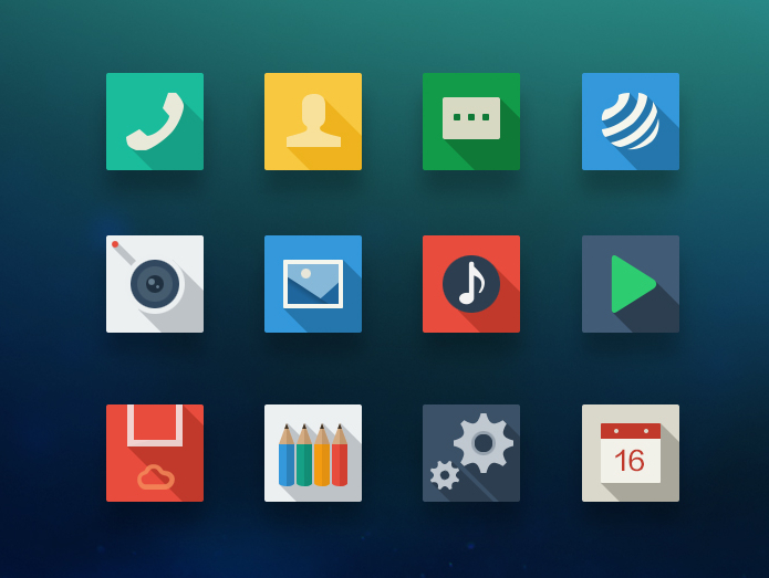 很久之前临摹的一些icon_王彦龙-站酷ZCOOL