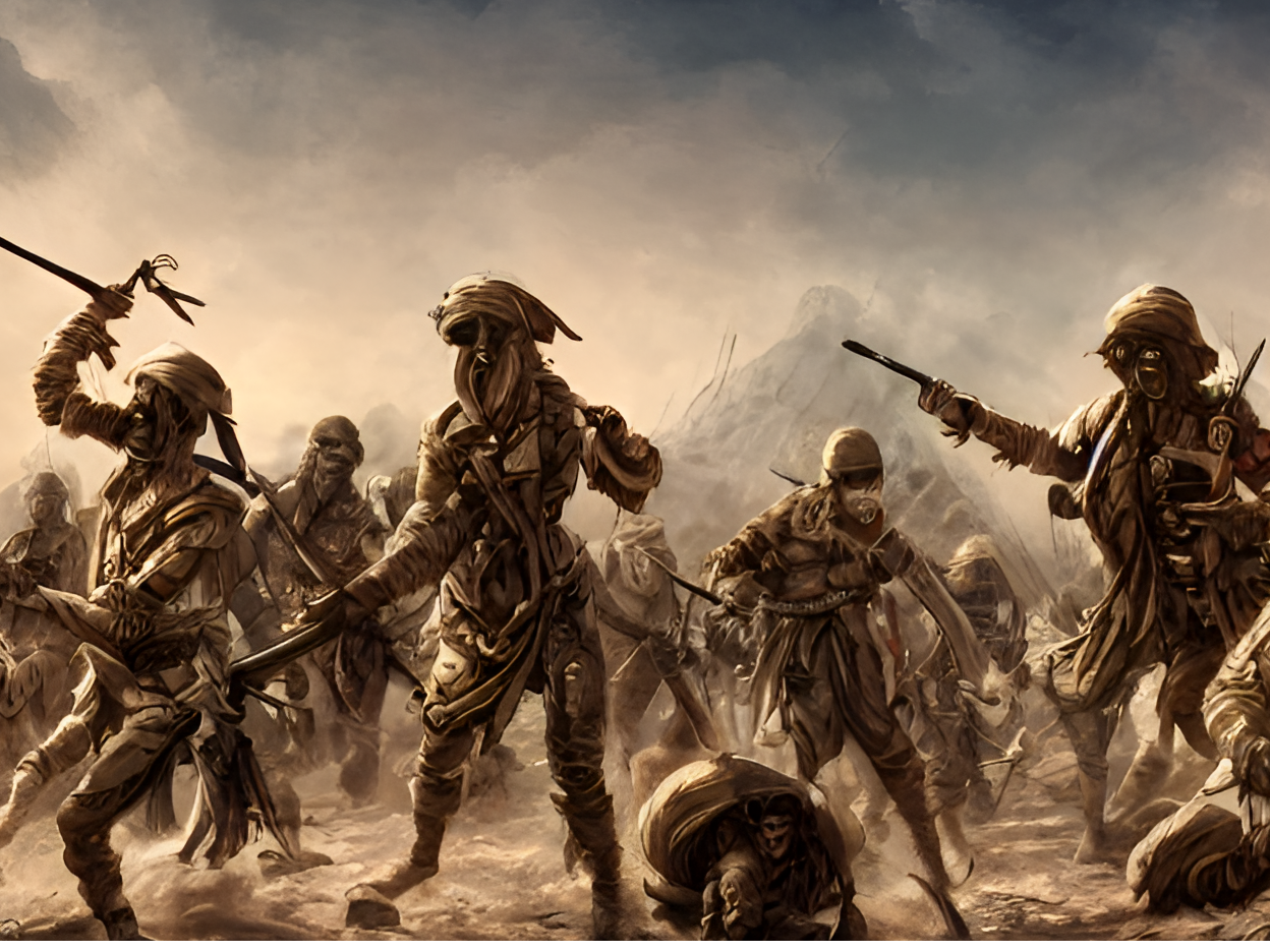 #AI创作实验室#海盗来袭_杨杨yann-站酷ZCOOL