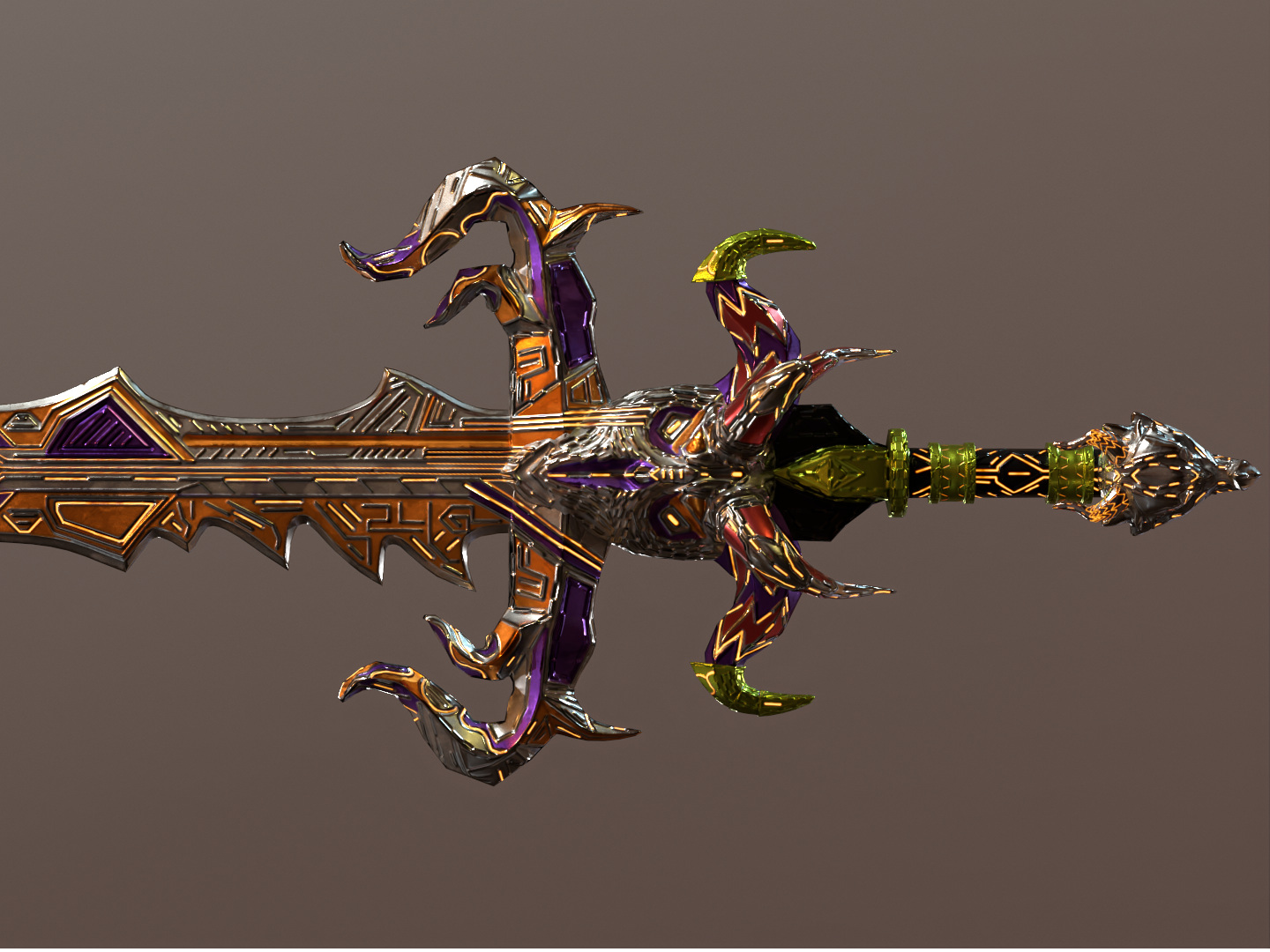 单手剑_tian柒-站酷ZCOOL