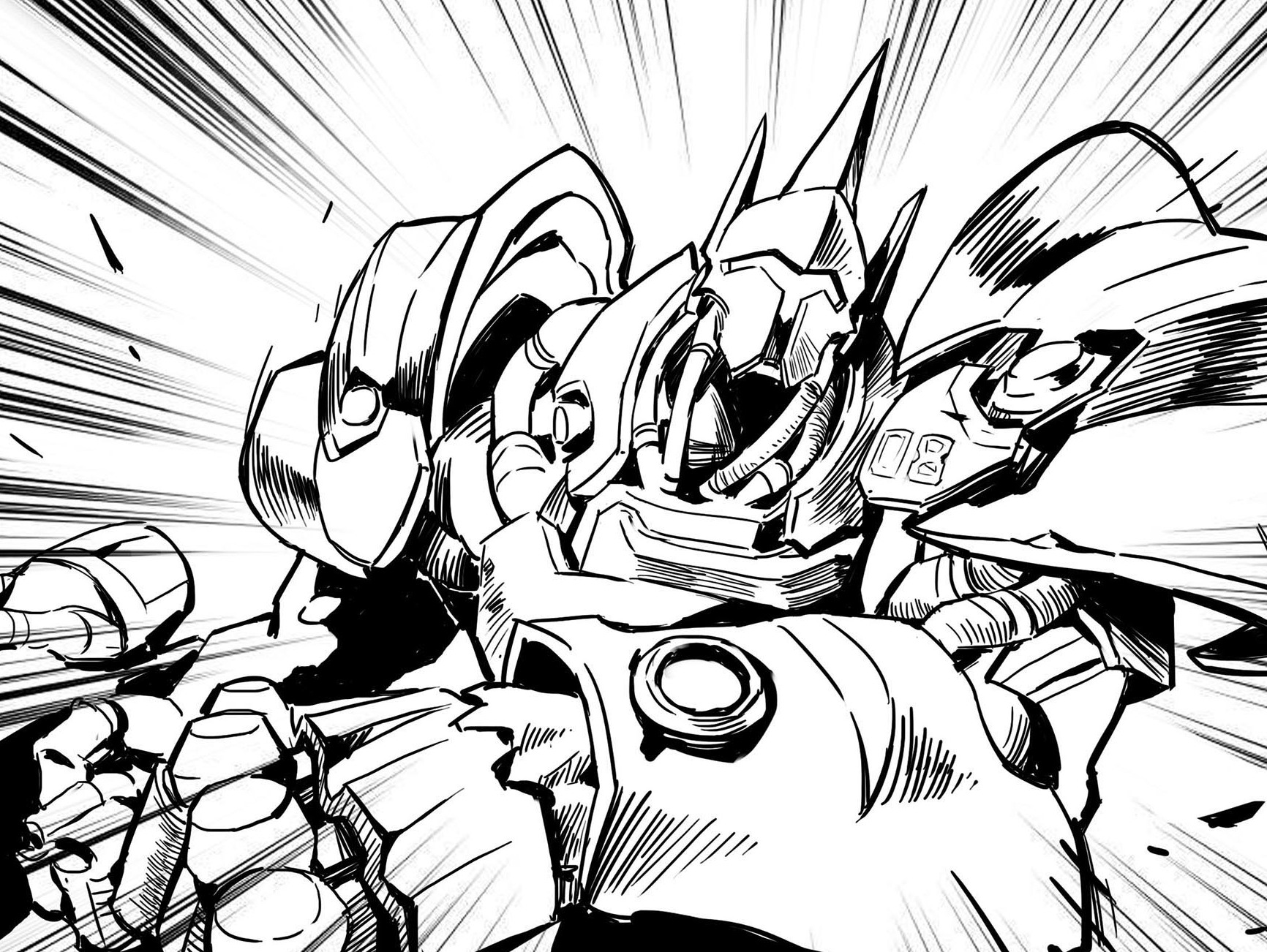 守望先锋同人漫画_gasone-站酷ZCOOL