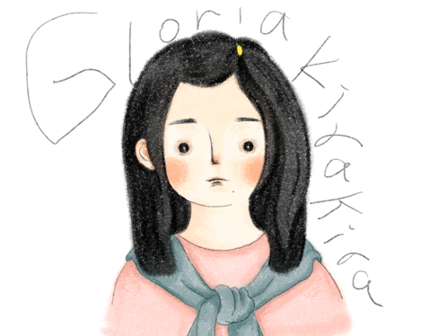 几个小动图和忘记画双眼皮的Olive~_GLORIAKIRAKIRA-站酷ZCOOL