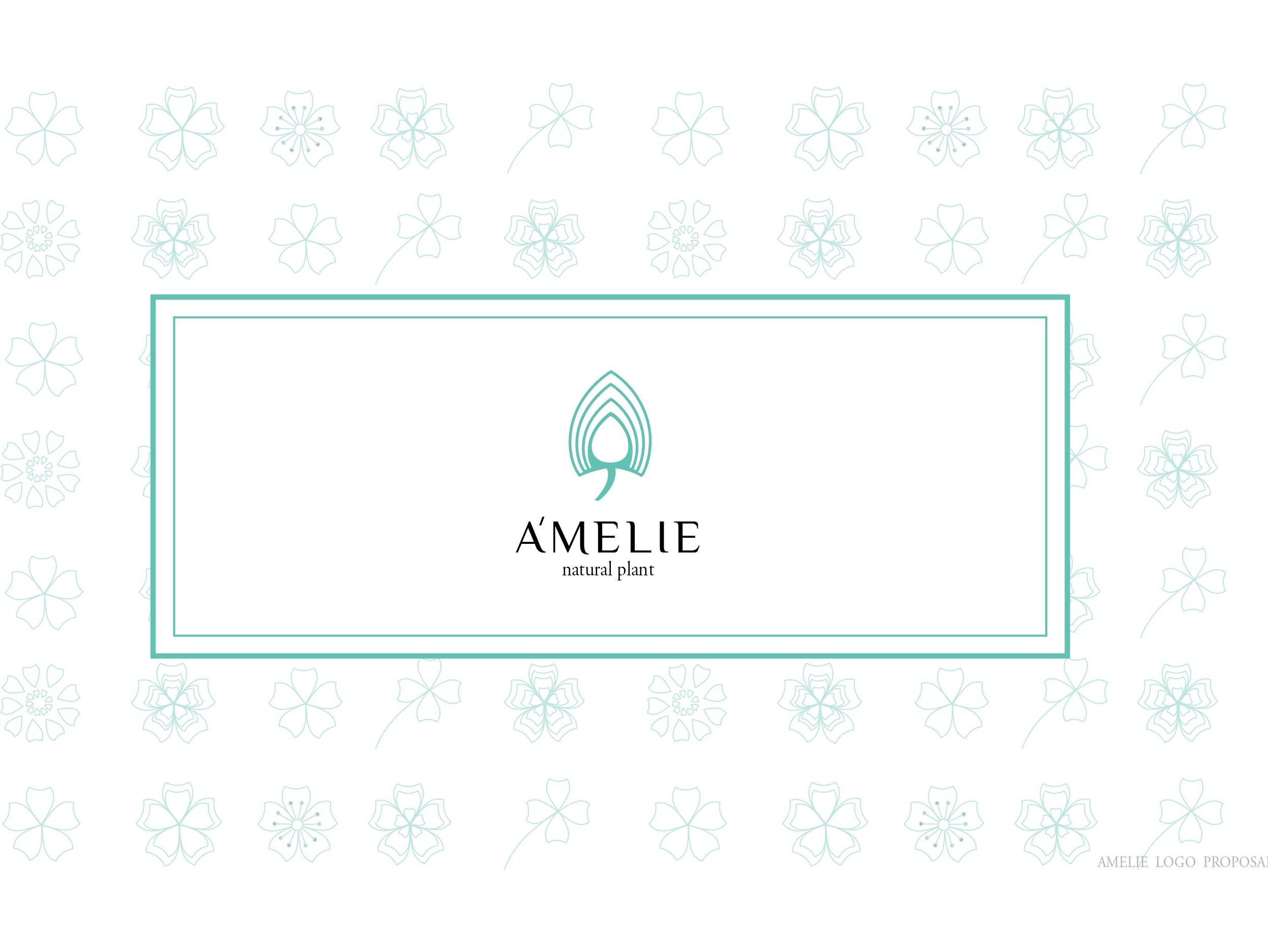 AMELIE 护肤品logo设计_孟禅心-站酷ZCOOL