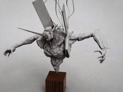 EVA雕像gk初号机_0Nemesis-站酷ZCOOL