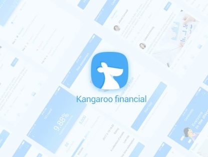 袋鼠理财-Kangaroo financial_sHenni-站酷ZCOOL