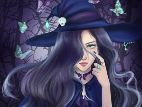 女巫_Zora_lmh-站酷ZCOOL