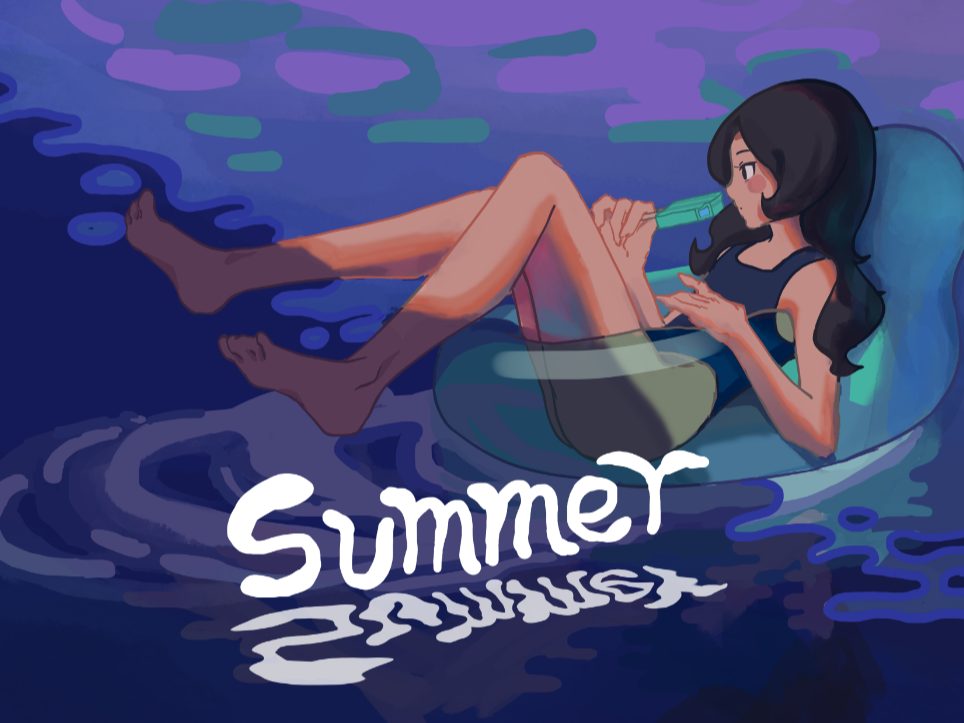 夏天summer_羌绯渡JEBSO-站酷ZCOOL