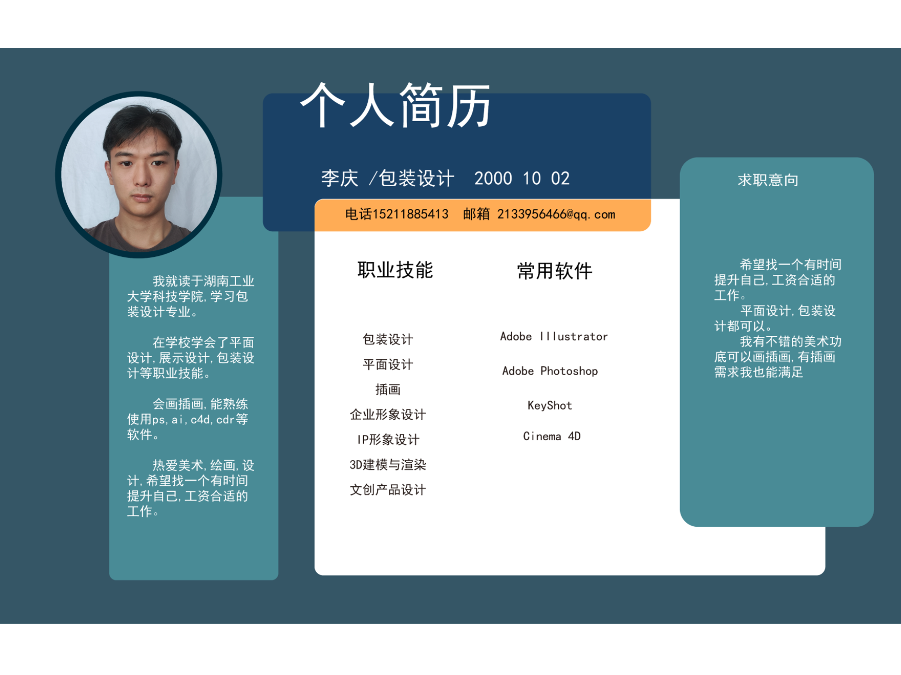 简历作品集_懒起lq-站酷ZCOOL