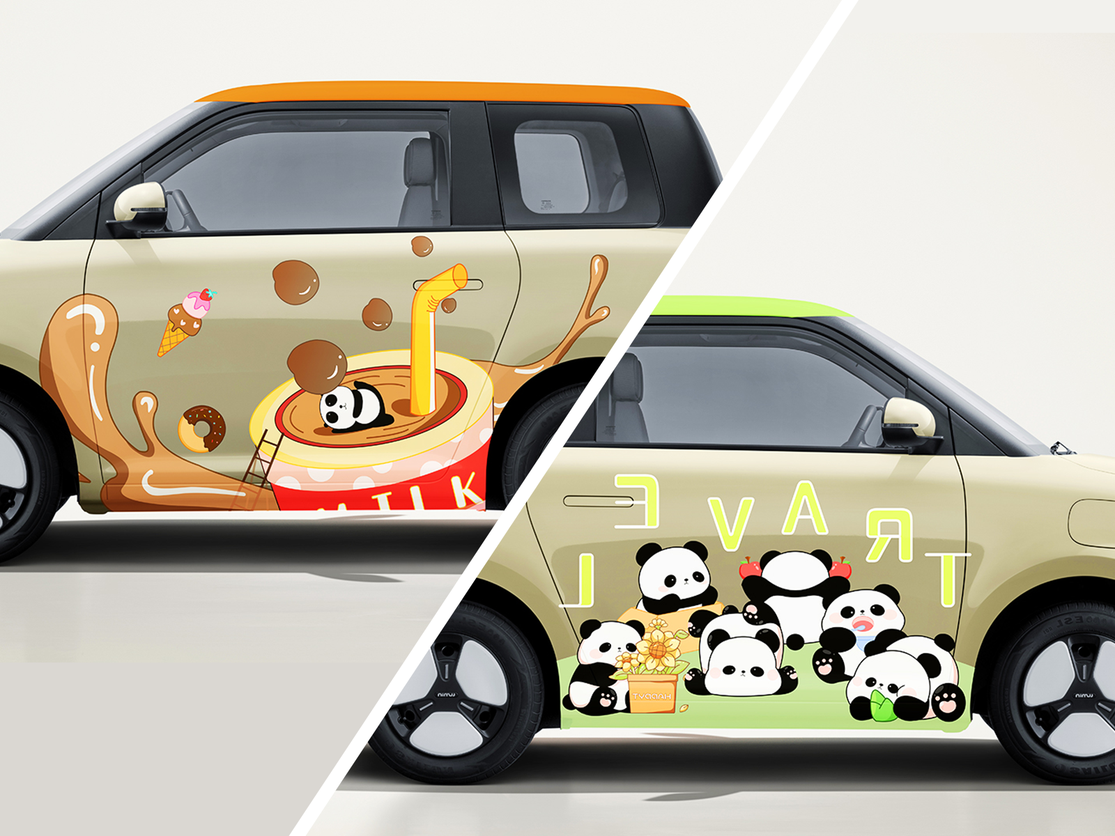 panda快乐之旅_喵喵之梦-站酷ZCOOL