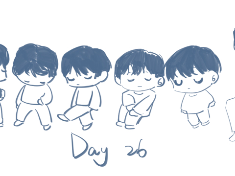 #速写60天挑战赛# @速写班长 day26_ZHIHEEE-站酷ZCOOL