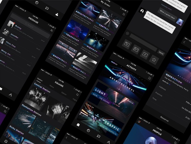 Venue App 概念稿_zzyung-站酷ZCOOL