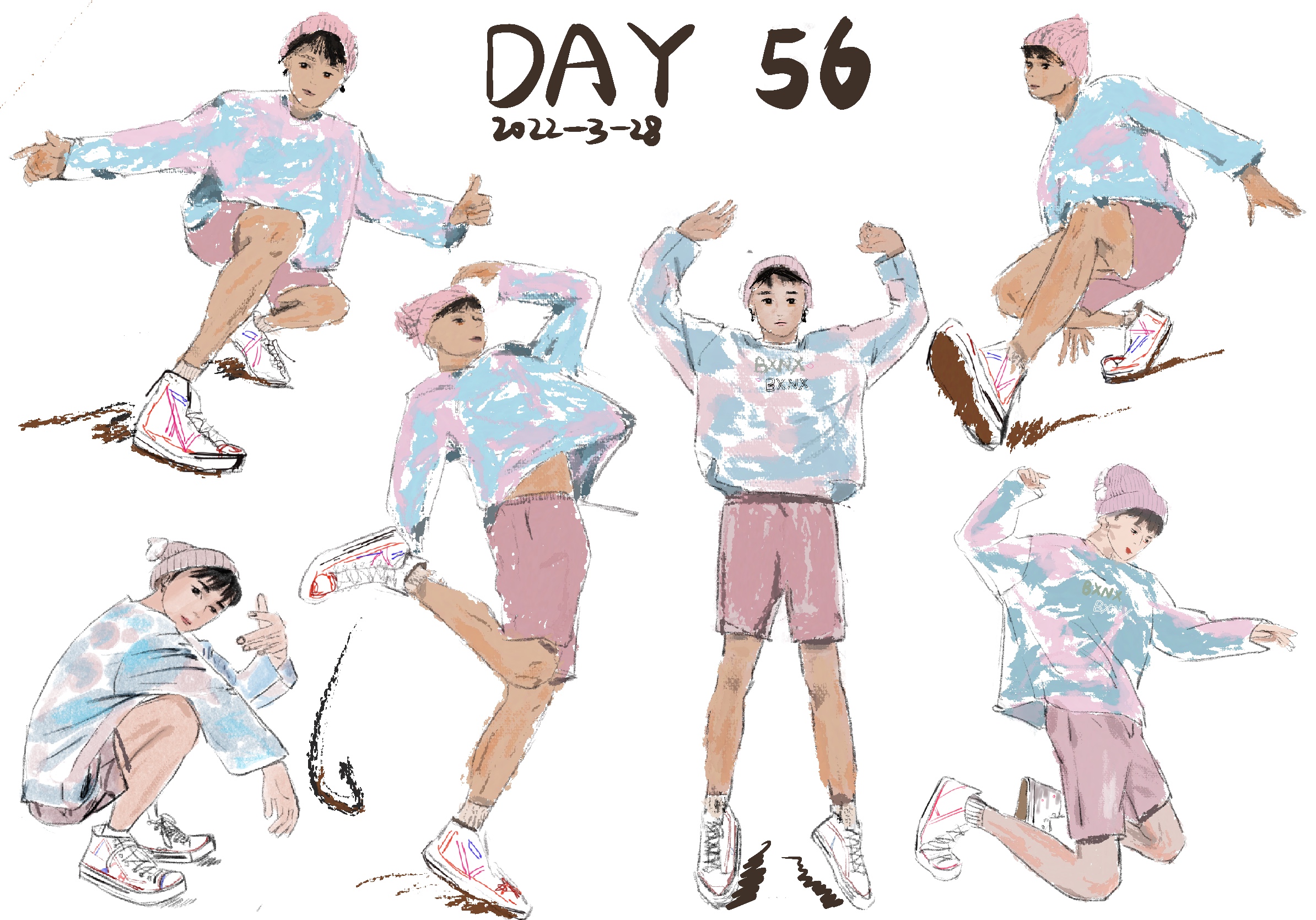 #速写60天挑战赛# day56@速写班长_海榆-站酷ZCOOL