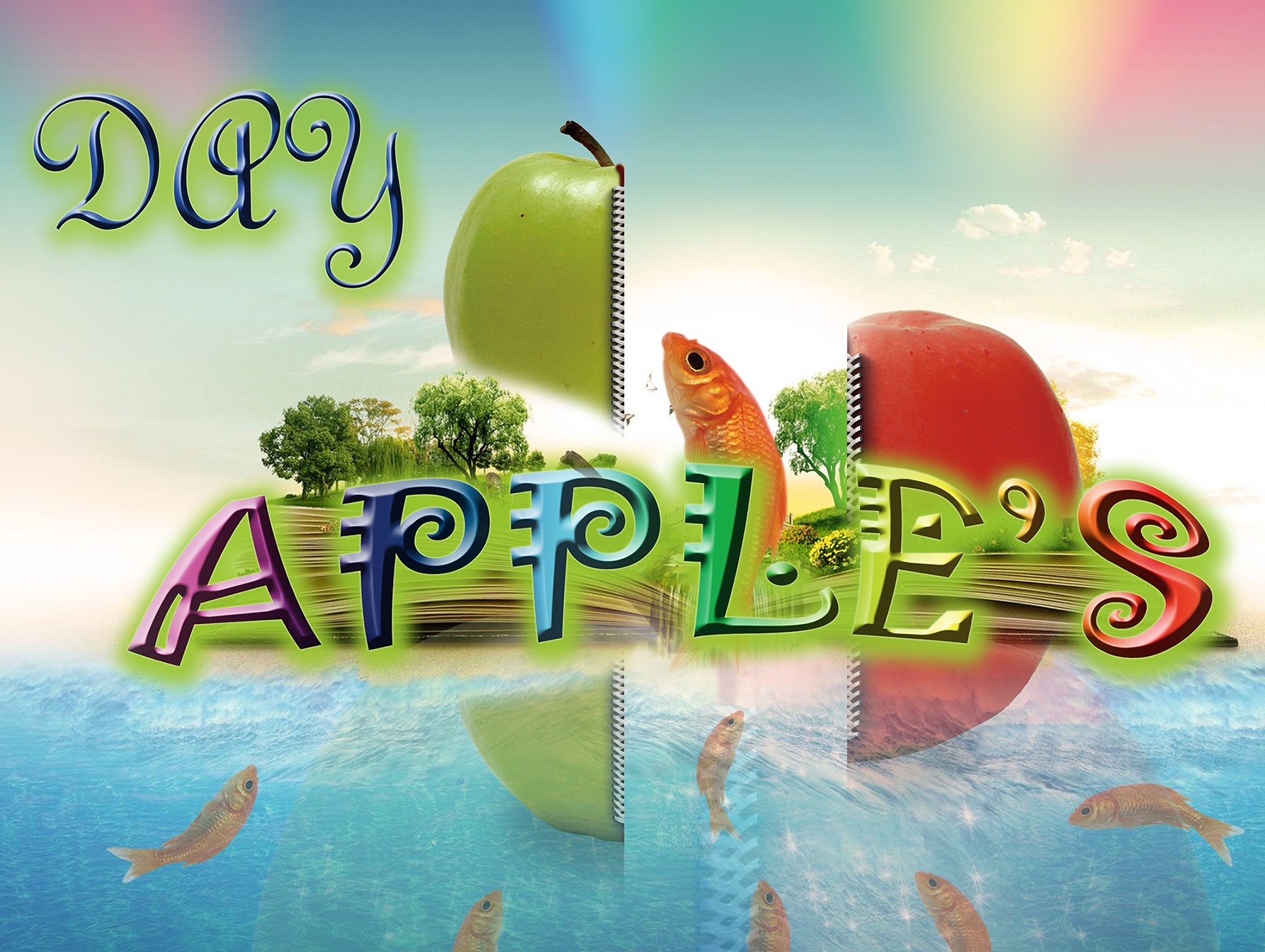 APPLE'S DAY_莫月凝-站酷ZCOOL