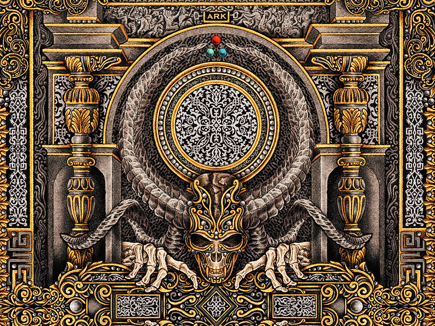 Devildom恶魔主题纸牌插画设计_ARK方舟扑克-站酷ZCOOL