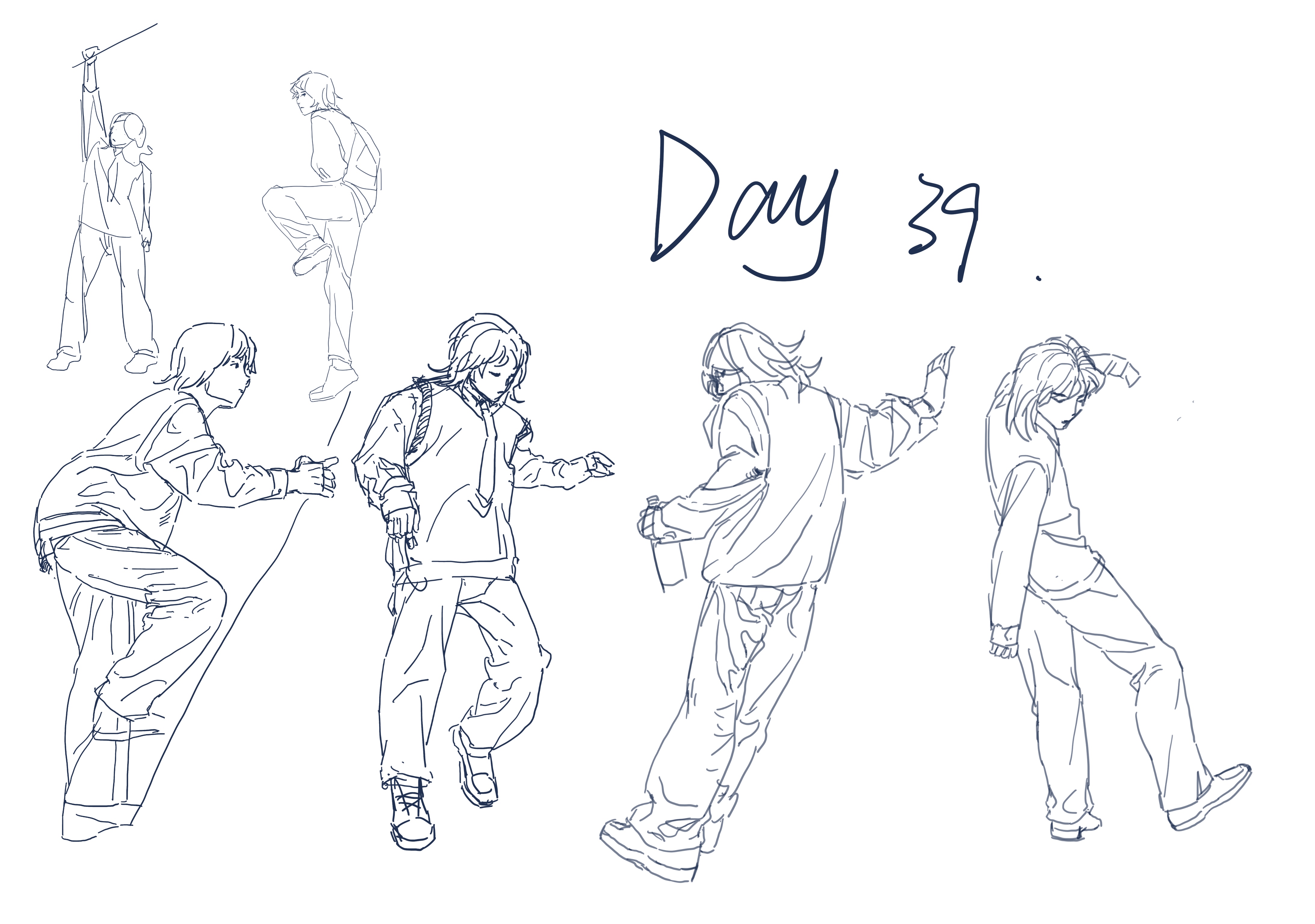 #速写六十天挑战赛#day39补卡原因:平台崩溃_kucix-站酷ZCOOL