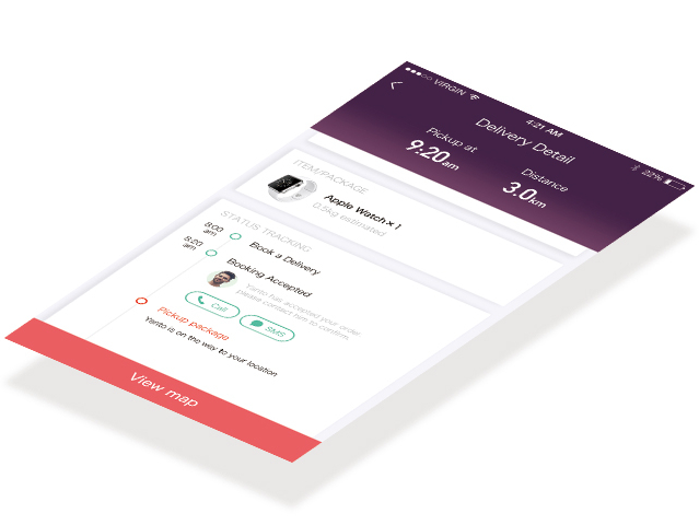 快递进度查询(Delivery check)和聊天界面_陈XIAO雪-站酷ZCOOL