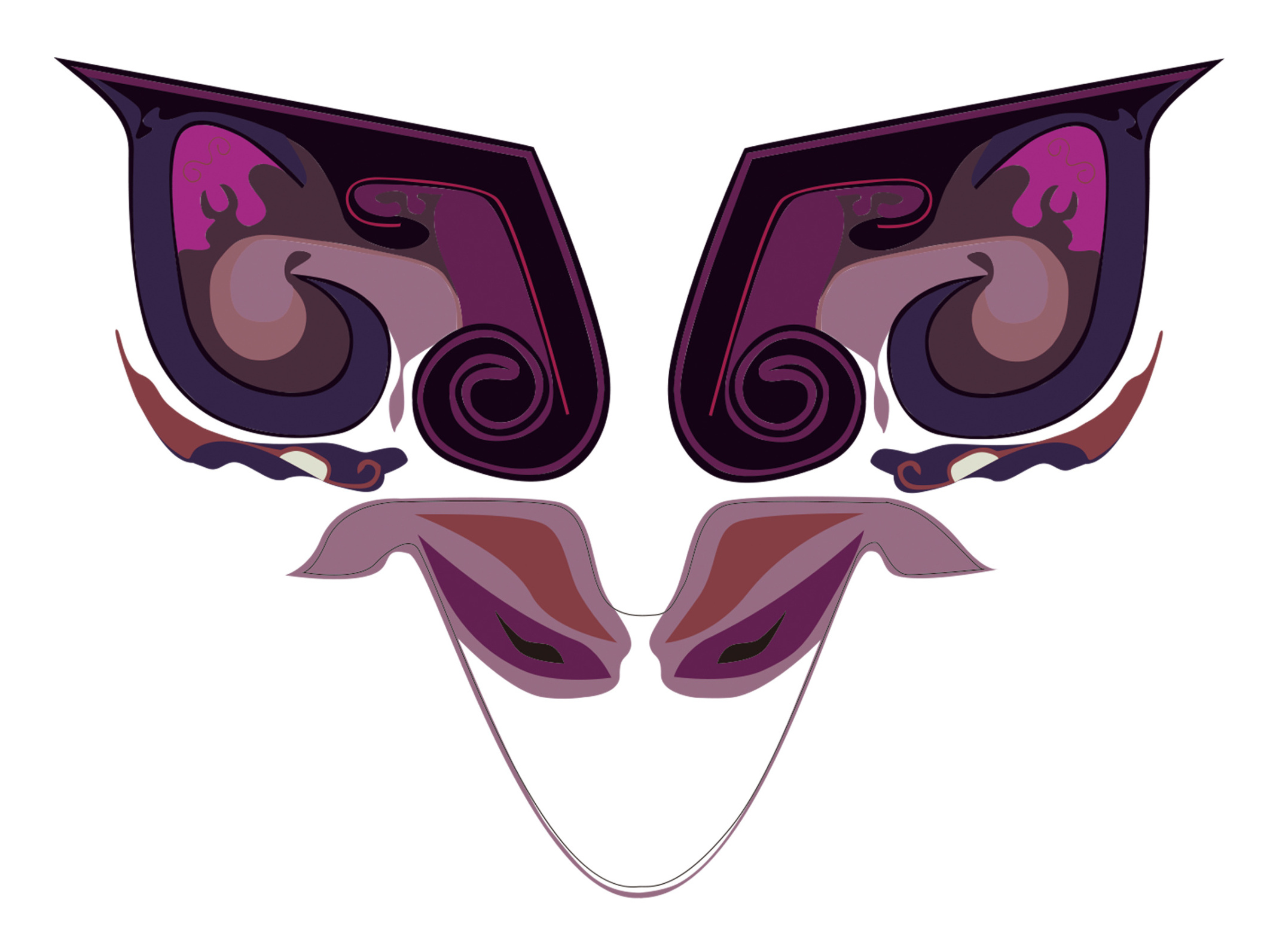 羊年吉祥纹样_月明闻杜宇-站酷ZCOOL