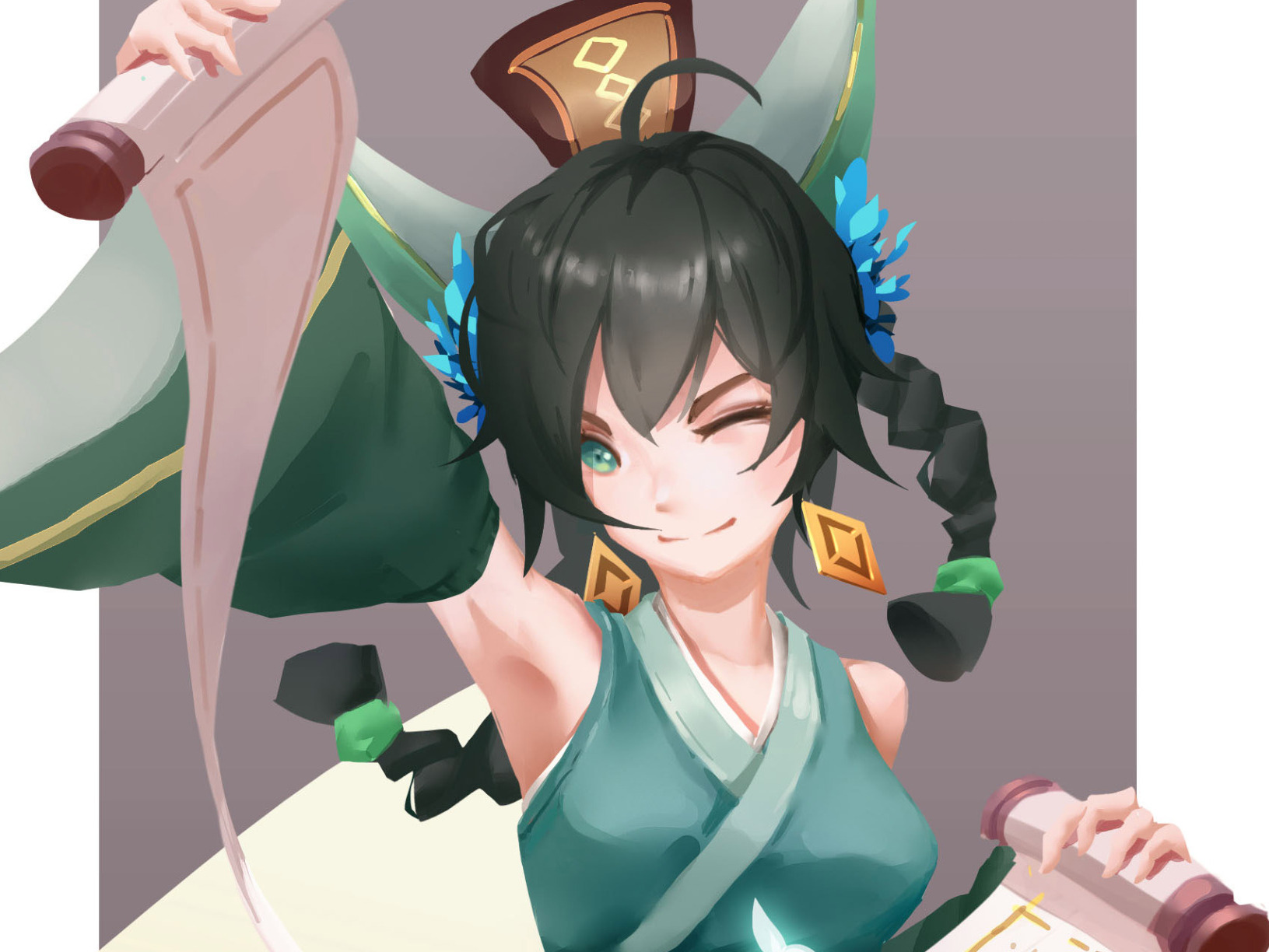 日韩女设 药师_夜羽sama的小恶魔-站酷ZCOOL