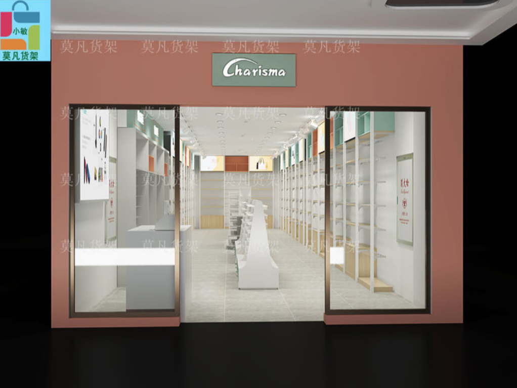 精品百货陈列架场景设计，以满足消费者的各项需求_莫凡2580-站酷ZCOOL