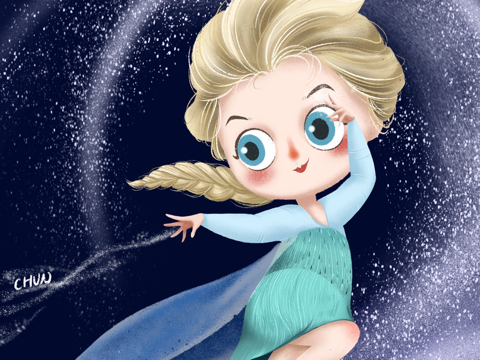 肉嘟嘟的Elsa_大纯呀-站酷ZCOOL