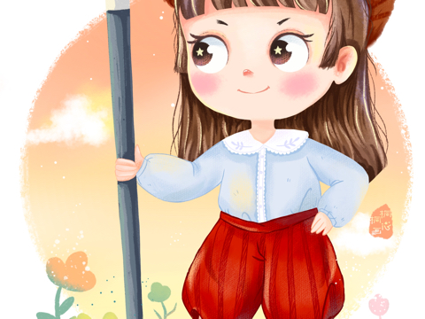 萝莉的侠客心_桐画518-站酷ZCOOL