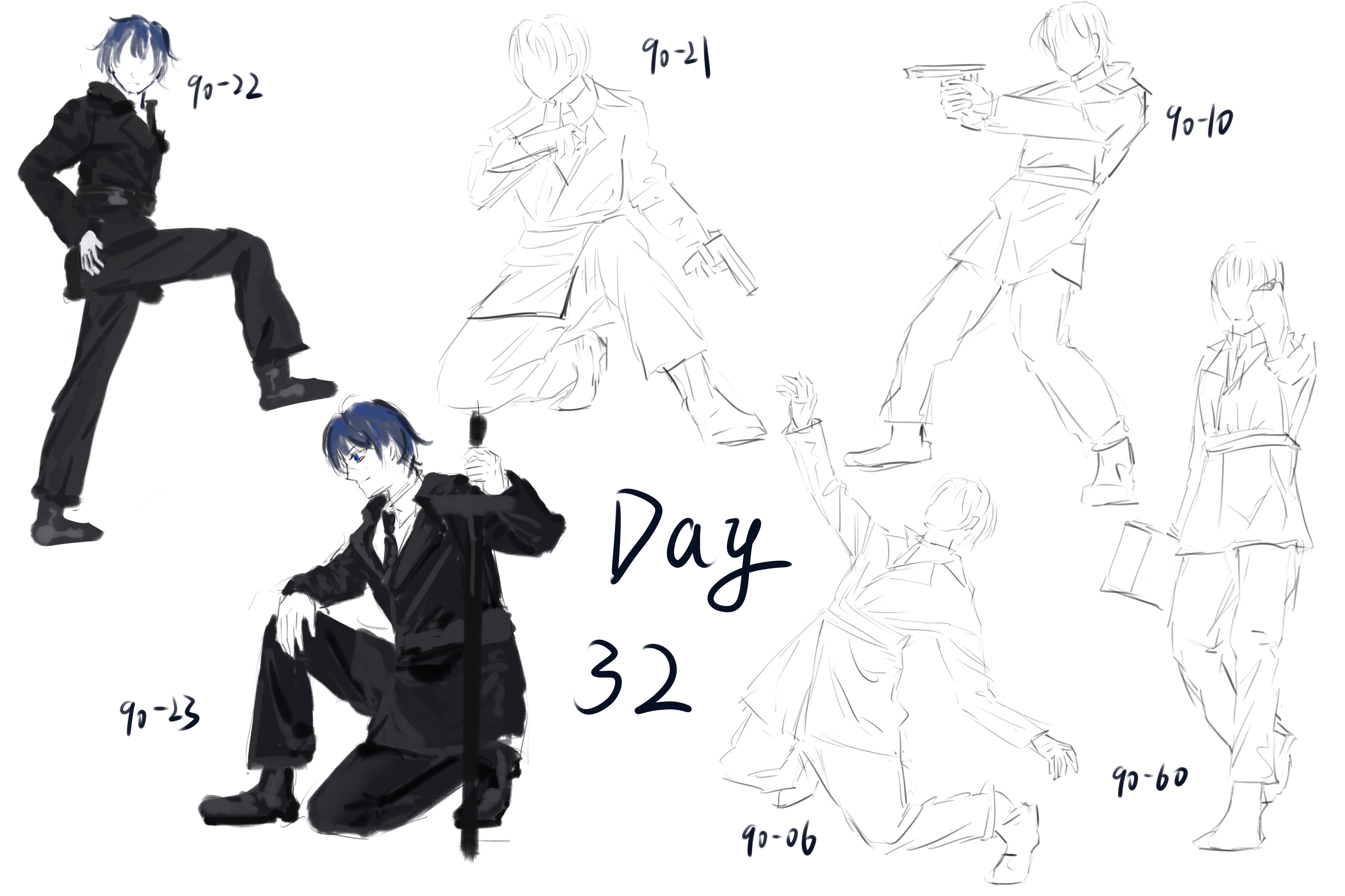 #速写60天挑战赛# day32@速写班长_Karolla-站酷ZCOOL