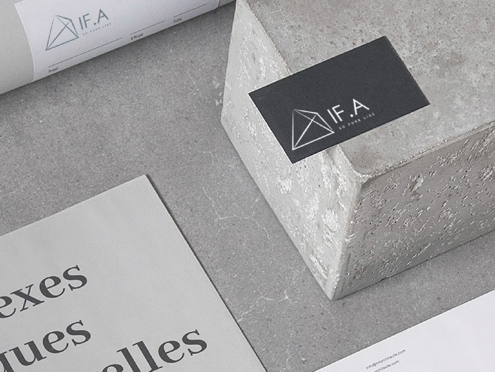 IFA BRAND LOGO DESIGN _simv-站酷ZCOOL