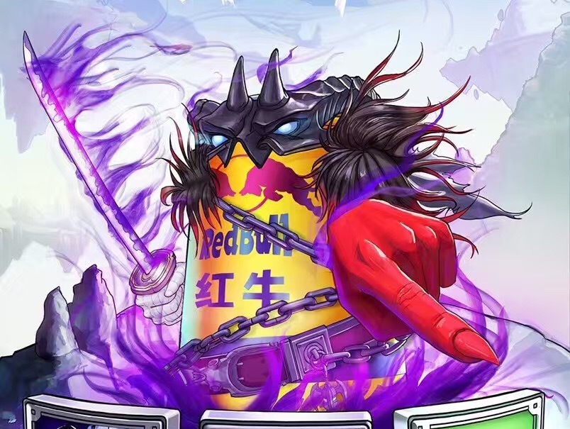 DNFx红牛跨界合作海报《红牛cos篇》_JHHH家煌-站酷ZCOOL