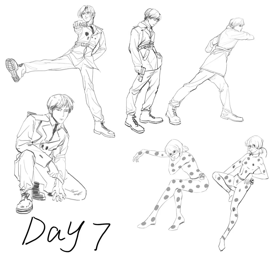 #速写六十天挑战赛#day7@速写班长_kucix-站酷ZCOOL