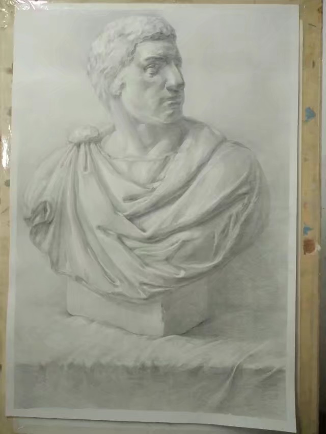 素描静物～石膏_三苏258-站酷ZCOOL