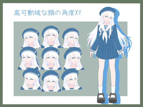 Live2d头部 XY展示_Z442461521-站酷ZCOOL