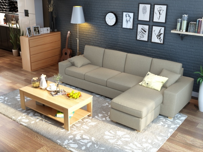 3D家具效果图展示---休闲沙发_TiamoL-站酷ZCOOL