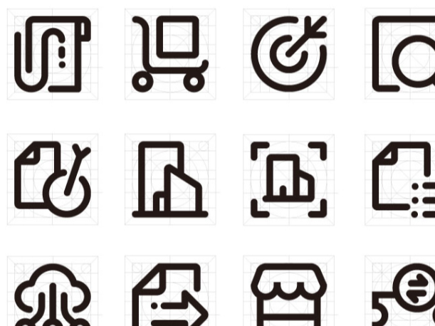 一组icon设计_textiler-站酷ZCOOL