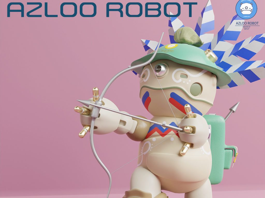 阿兹鲁Azloo Robot_HSUN开子-站酷ZCOOL