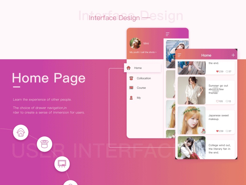 Pretty Assistant App—美丽助手_Candicee-站酷ZCOOL