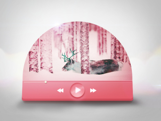 PINK MUSIC PLAYER_sweety许多鱼-站酷ZCOOL