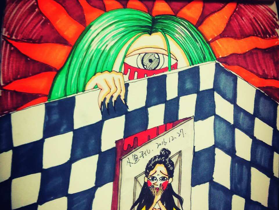 一个噩梦__画画的Baby-站酷ZCOOL