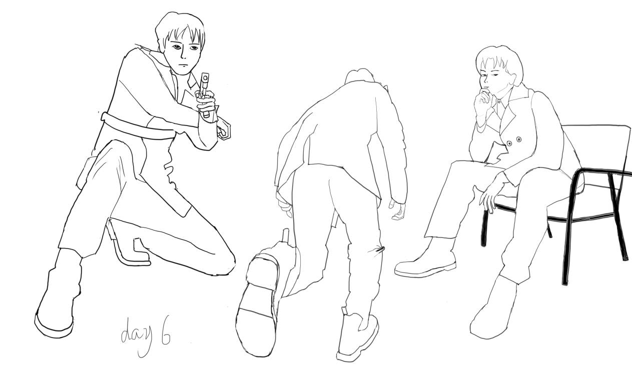 #速写60天挑战赛#day6@速写班长_九墨2022-站酷ZCOOL