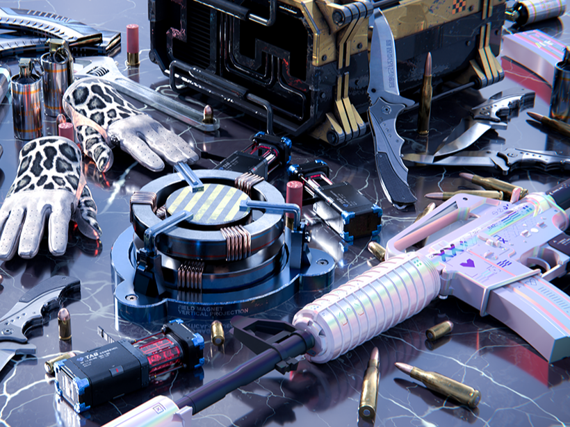 CSGO饰品渲染图_MieGuda-站酷ZCOOL