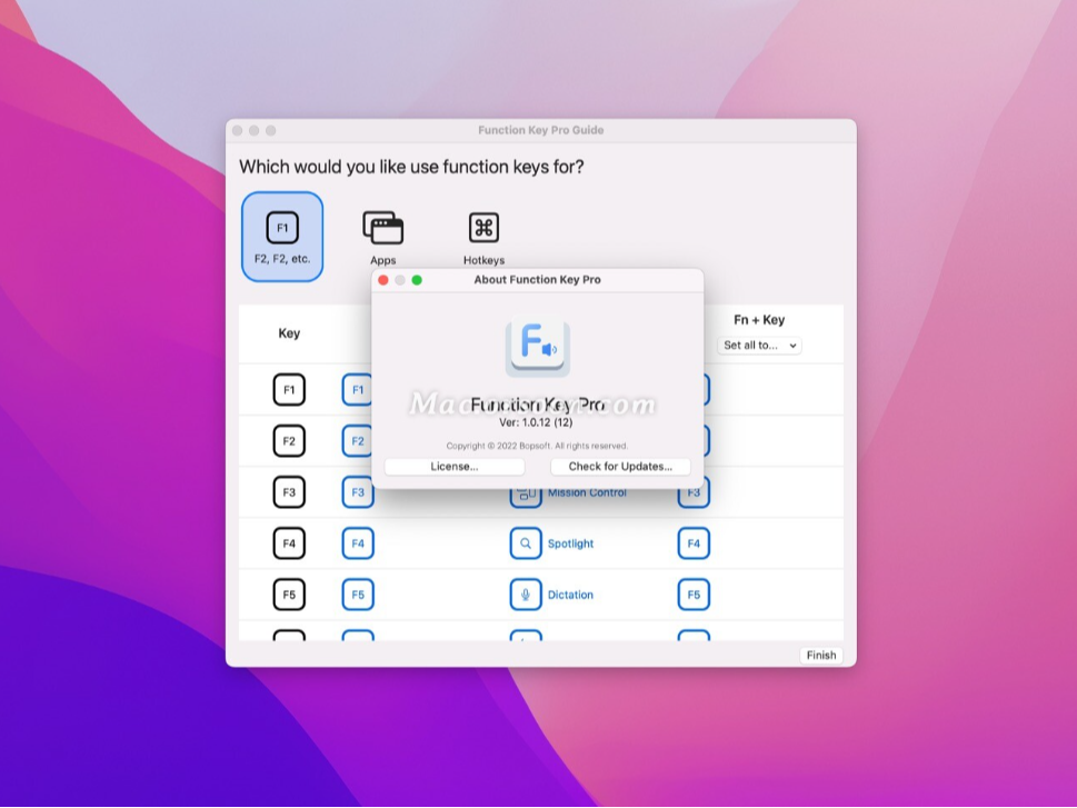 快捷键辅助工具：Function Key Pro for Mac_角落里的艺术家H-站酷ZCOOL