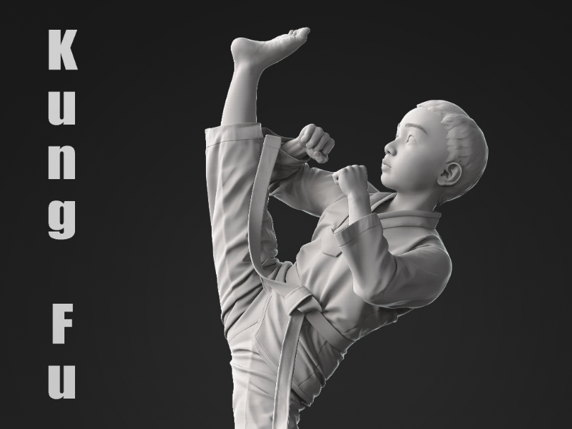 Kung Fu Kid_Jeffrey85-站酷ZCOOL