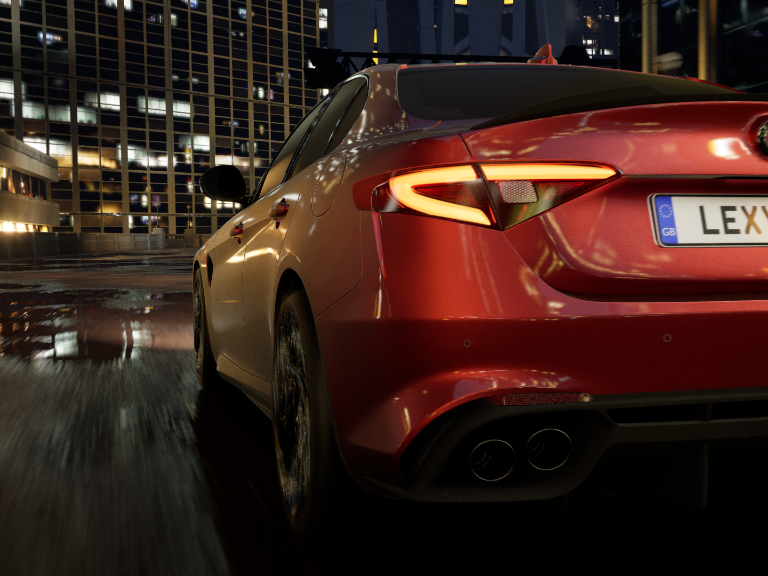 UE5 Alfa Romeo Giulia CGI 学生作品_BenPyl-站酷ZCOOL