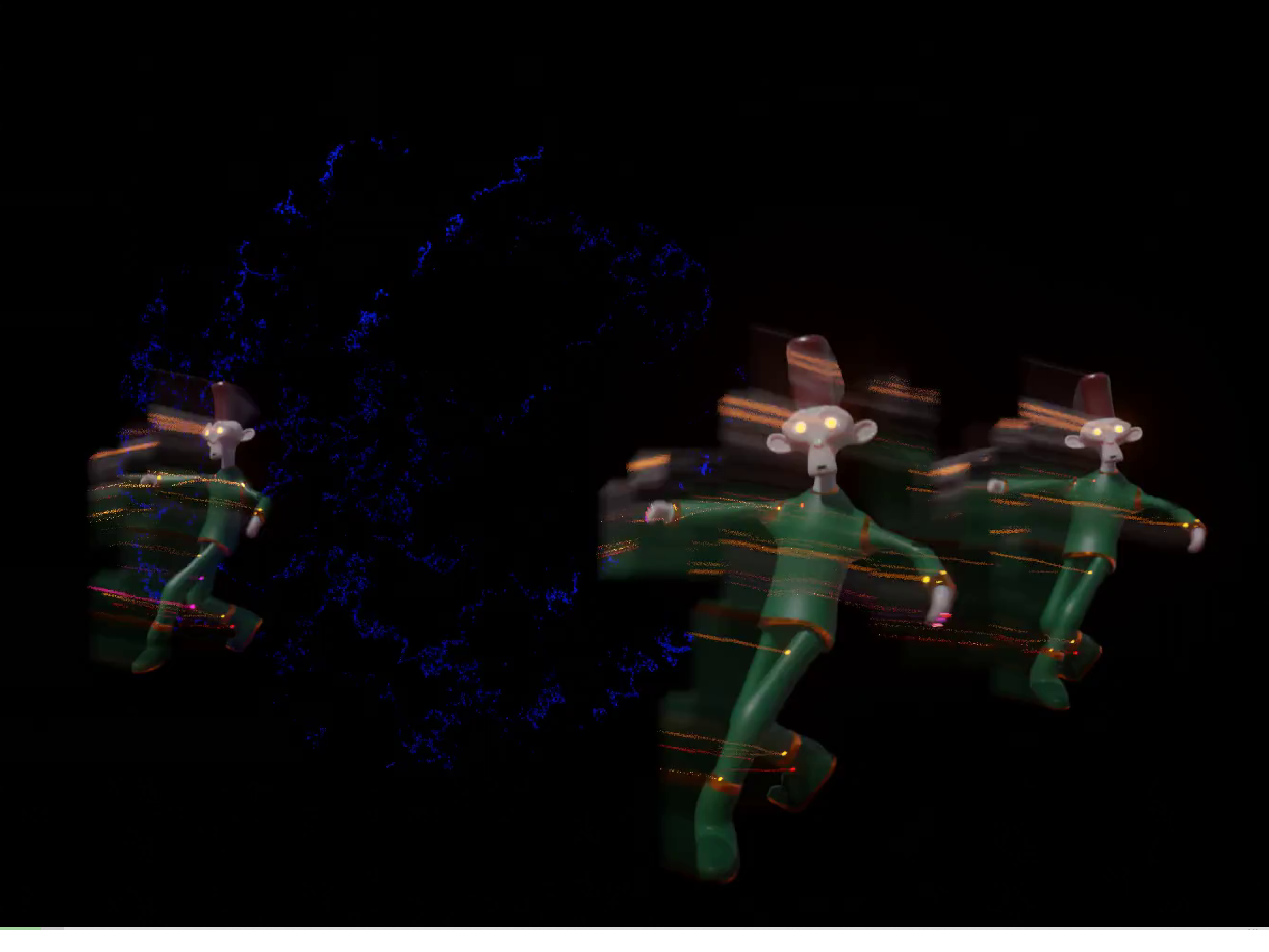 Blender【Suzanne】跳舞小动画_DGCC-站酷ZCOOL