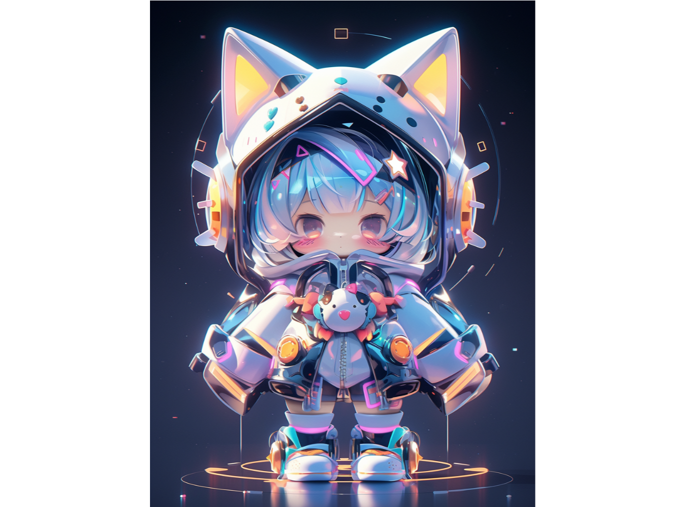 MJ-AI 3D卡通IP形象潮玩关键词分享_零界阁主-站酷ZCOOL