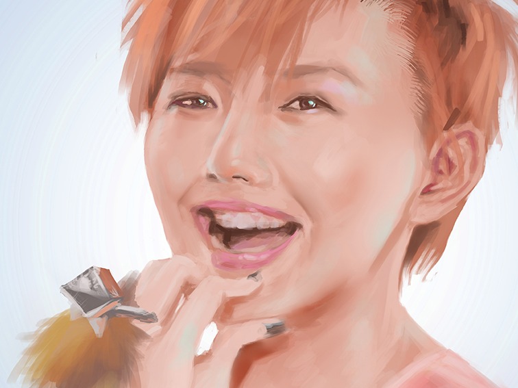 厚涂人像练习_2LONG222-站酷ZCOOL