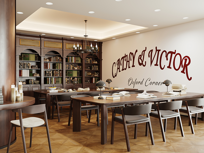 隐墨川作品「思晗国际」仪式感满满的复古教育空间_隐墨川-站酷ZCOOL