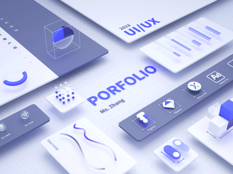 UI/UX作品集-Porfolio_张草西-站酷ZCOOL