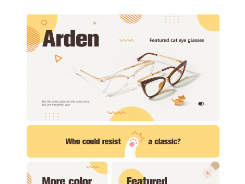 眼镜单页_LickyCN-站酷ZCOOL