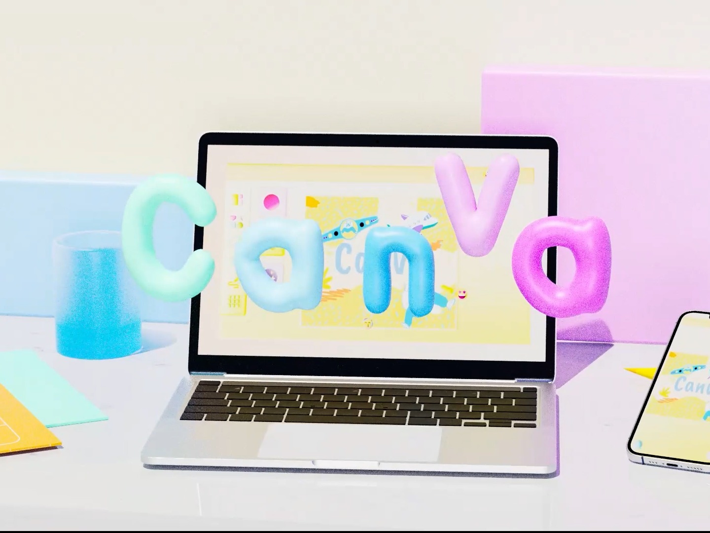 【产品CG】可画Canva_LeeeStudio-站酷ZCOOL